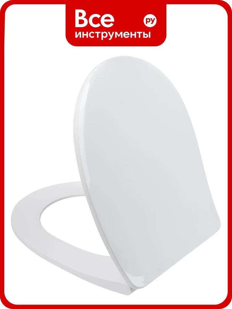 Сиденье из полипропилена IDDIS 009, микролифт (soft-close), быстросъемное 009PPSEi31