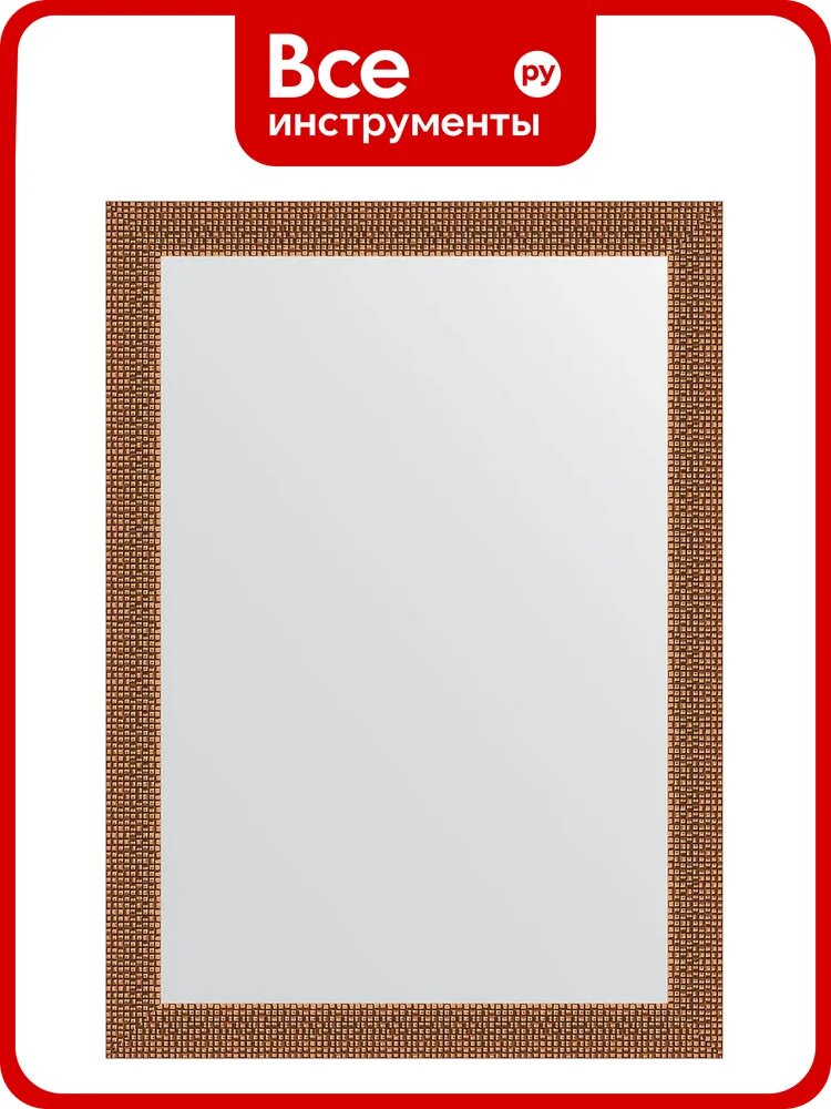 Зеркало EVOFORM в багетной раме - мозаика медь 46 mm (51x71 cm) 3035