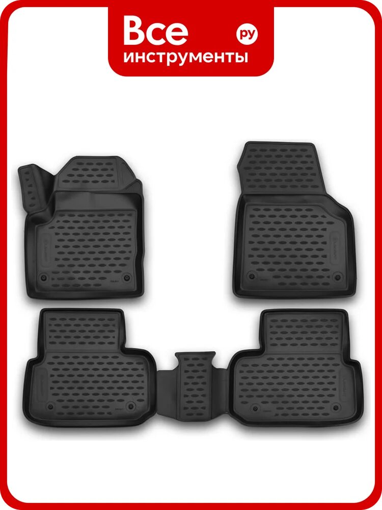 Коврики в салон Element Land Rover Discovery Sport 2014-, 3D, 4 шт. NLC.3D.28.17.210