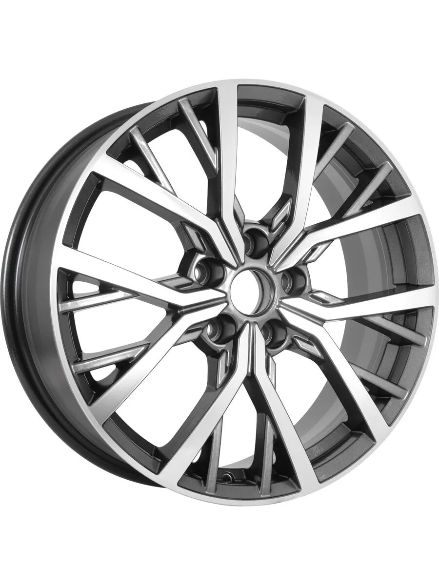 Диски автомобильные литые KHOMEN KHW1806 R18x7 5x114.3 ET37 D66.5 Серый