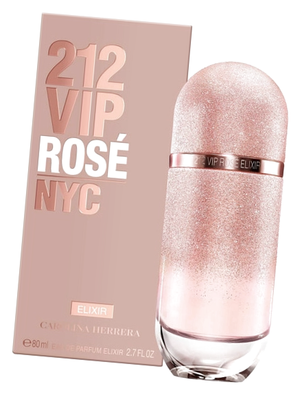 Carolina Herrera 212 VIP Rose Elixir парфюмерная вода женская 80 мл / Эликсир Розы