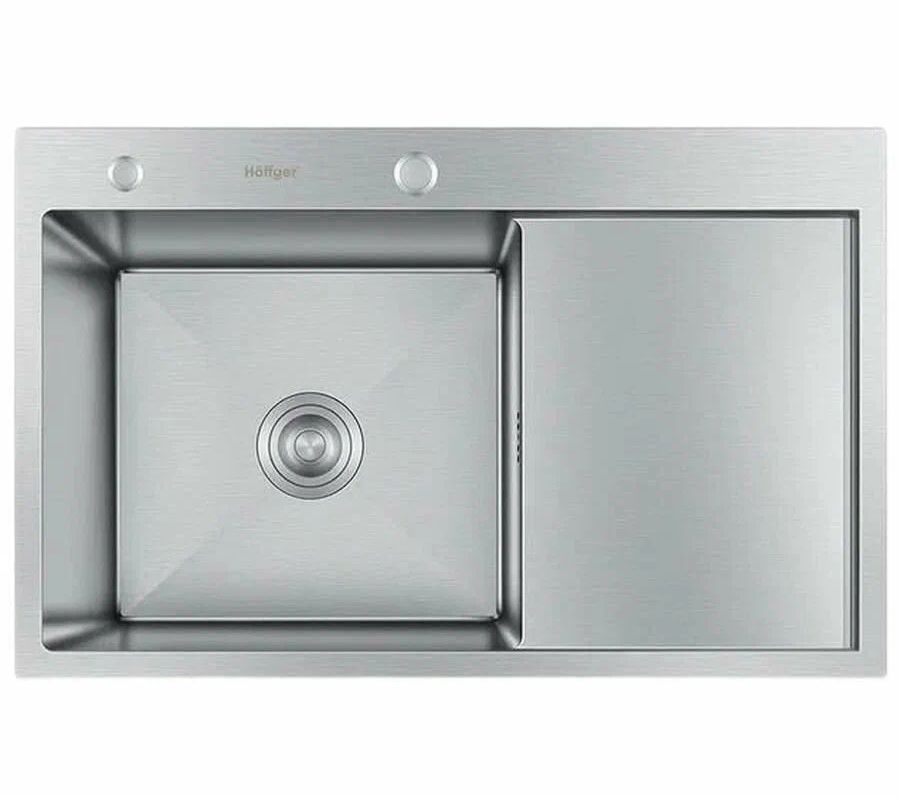 Мойка для кухни Hoffger 7850L Satin левая чаша