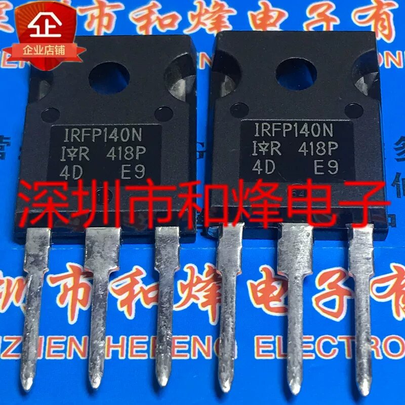 IRFP140N,1шт./лот,100В 33А N‑канал MOSFET TO‑247, для ремонта инверторов, блоков питания