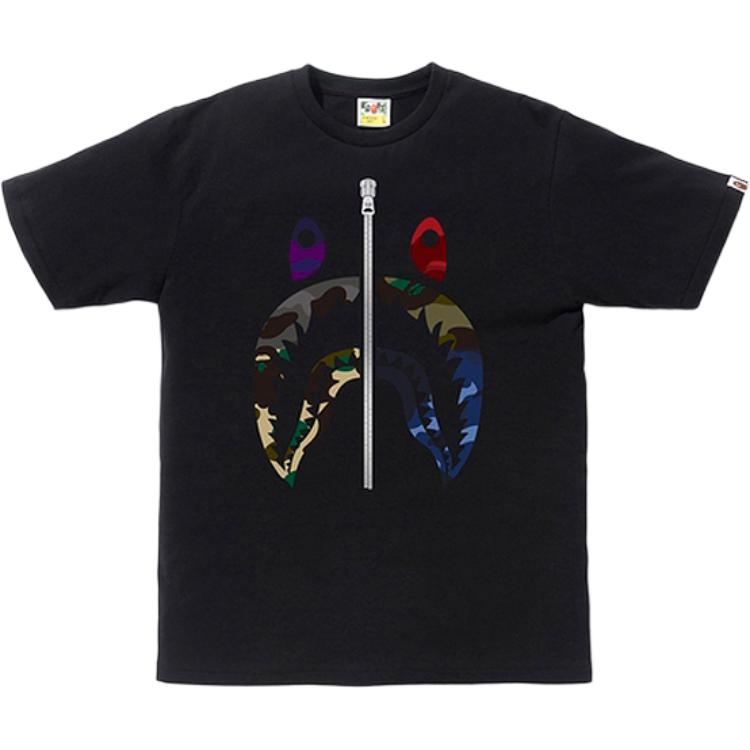 Футболка A BATHING APE Bape Mix Camo Shark