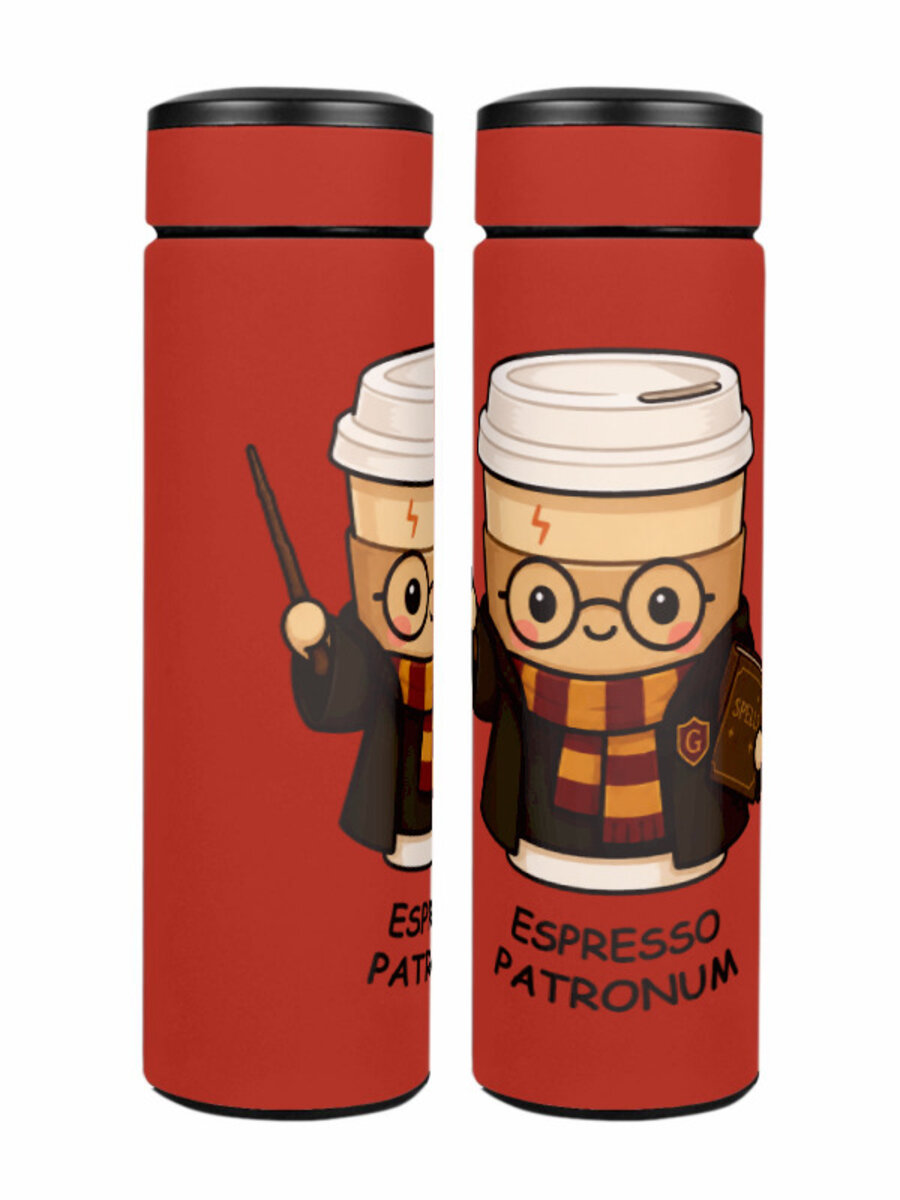 Термос «espresso patronum» (красный)