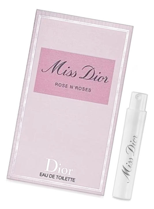 Сэмпл женской туалетной воды Christian Dior Miss Dior Rose N Roses 1 мл / Диор Мисс Диор Роза