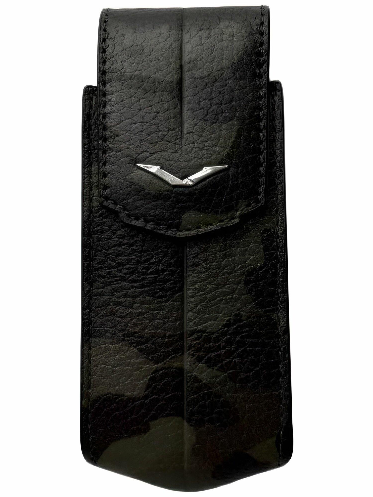 Премиум-футляр на Vertu Constellation 2006 года из телячьей нубук-кожи, камуфляжный дизайн ручной выделки (Handmade).