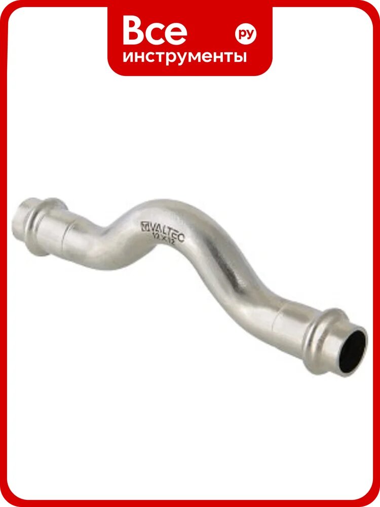 Обвод из нержавеющей стали VALTEC внутренняя/внутренняя, 12х12 VTi.971. I.001212