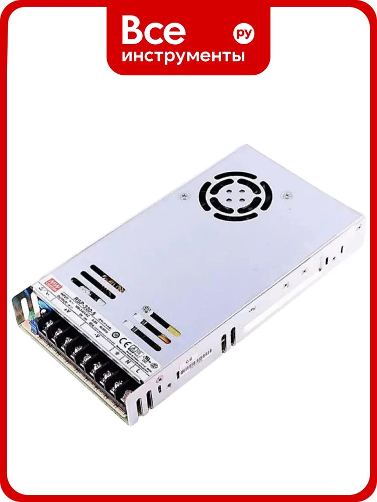 Блок питания AC/DC в кожухе на шасси MEAN WELL RSP-320-5 300 Вт 5 В 1083665