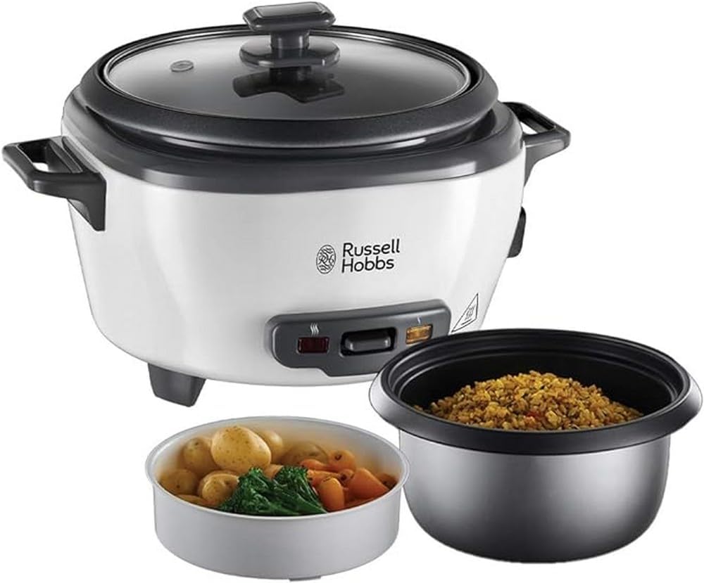 Скороварка Russell Hobbs, 0,8 л, нержавеющая сталь, 300 Вт, белый, 27030-56
