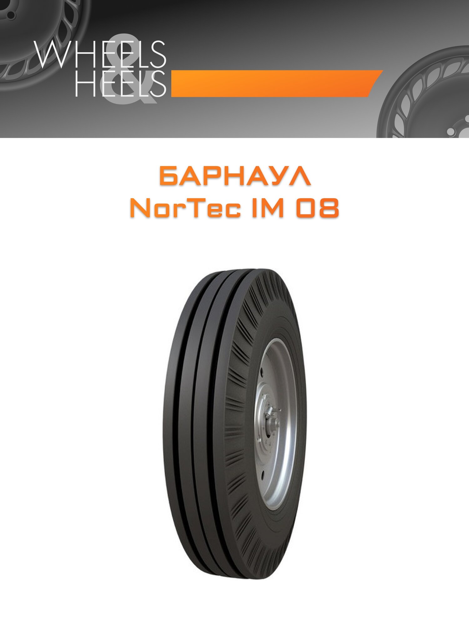 Шина автомобильная Барнаул NorTec IM 08 6/0 R16 UNKNOWN, летняя, универсальная