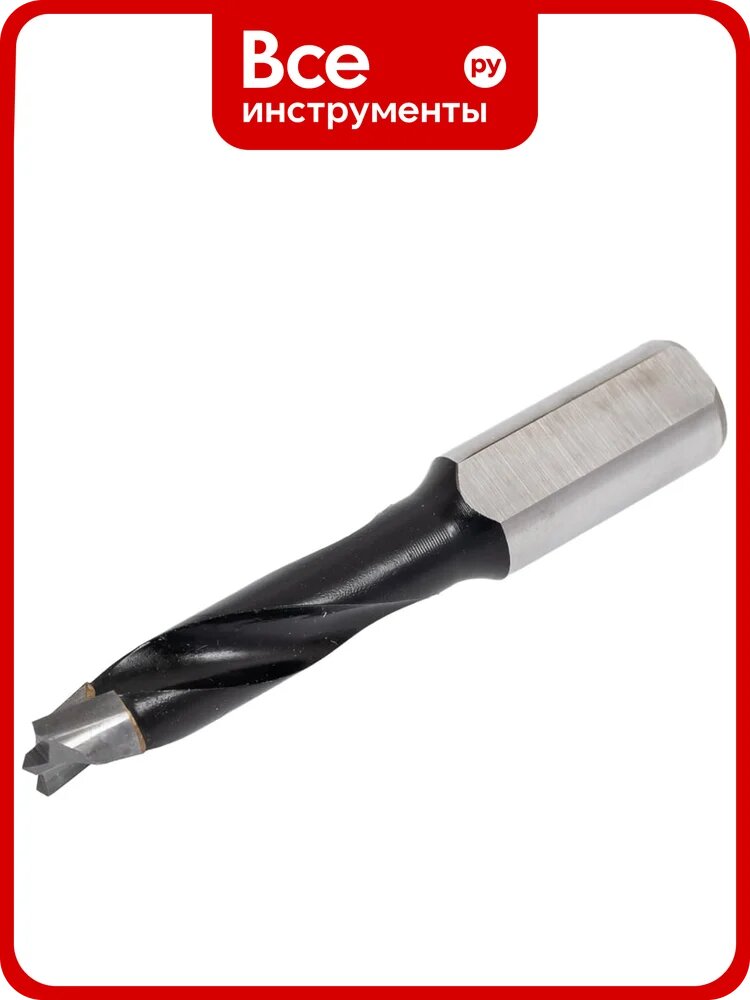 Сверло для глухих отверстий KWS HW 8х27х57 мм, Z=2, R K6 4040-01003-A0857R