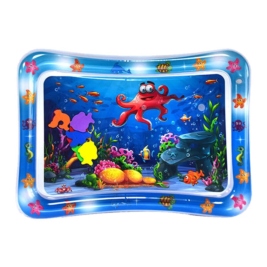 Надувной игровой коврик из ПВХ для детей Red Octopus