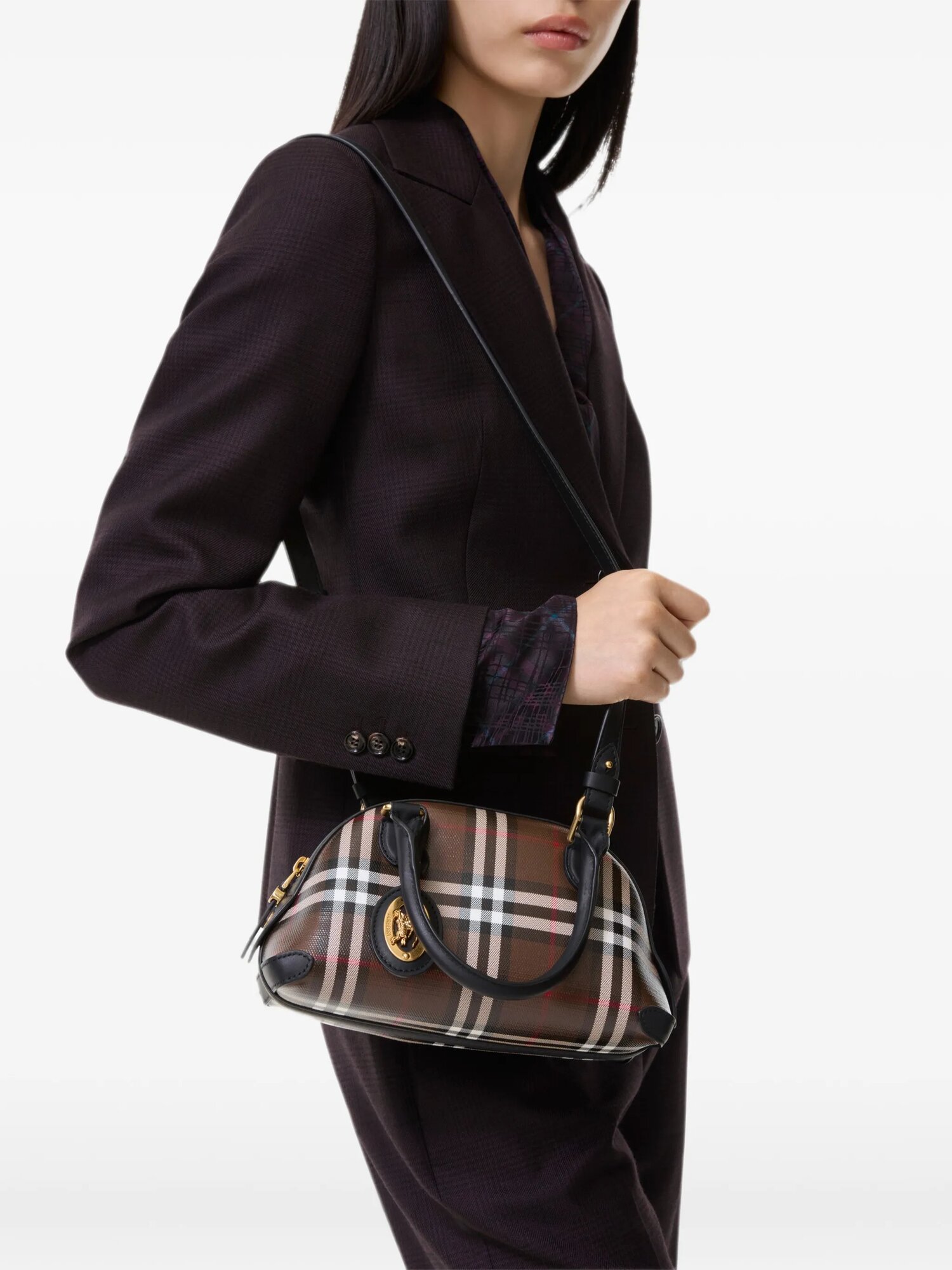 Сумка BURBERRY Primrose, коричневый — фото 1