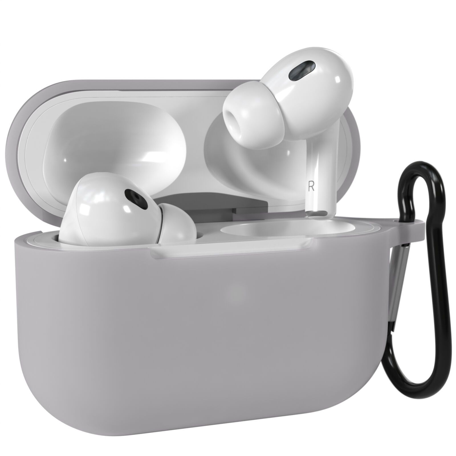 Чехол для AirPods Pro / AirPods Pro 2 Светло-серый