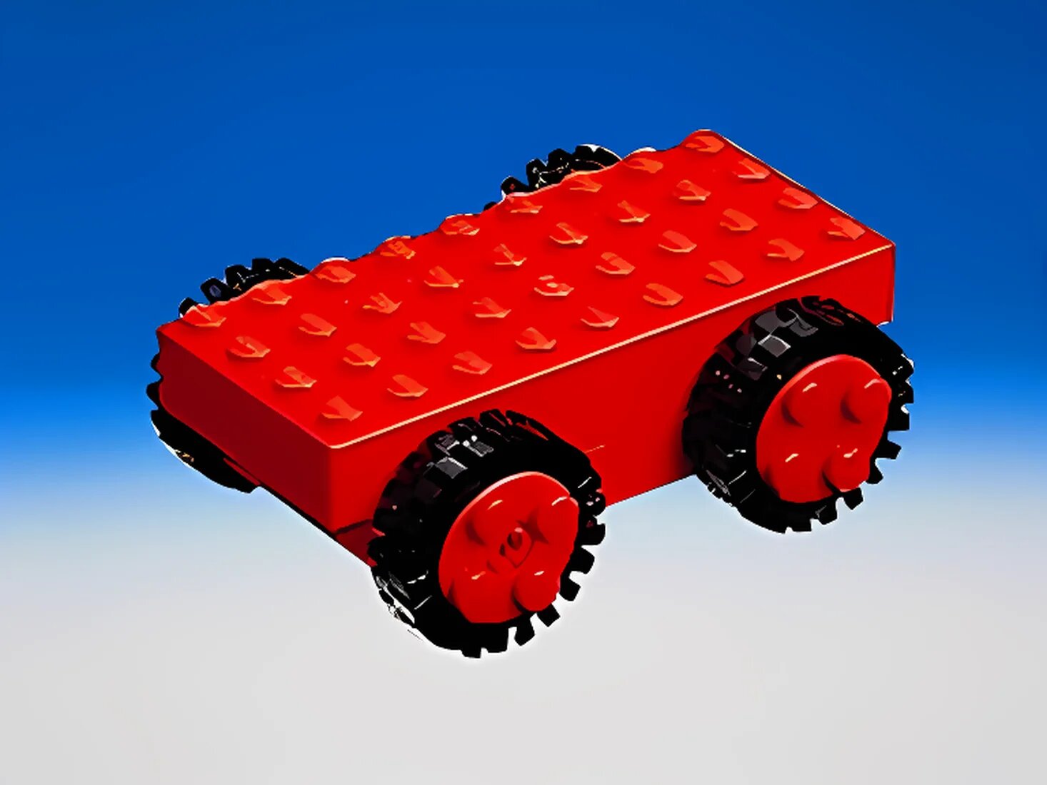 Конструктор Lego Universal Building Set 636 Инерционный мотор