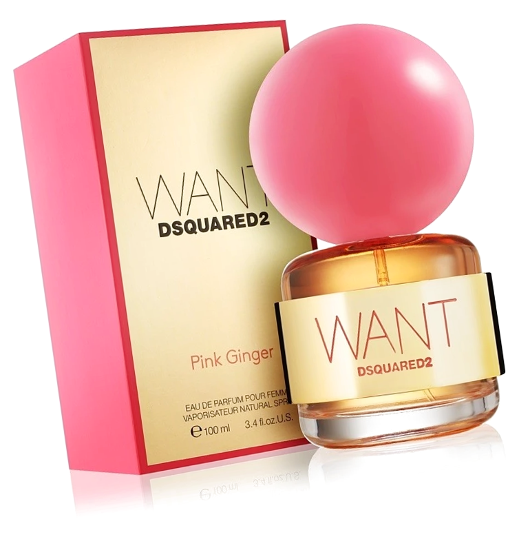 Духи для женщин Дискваред 2 Вонт Пинк Гингер 100 мл / Want Pink Ginger
