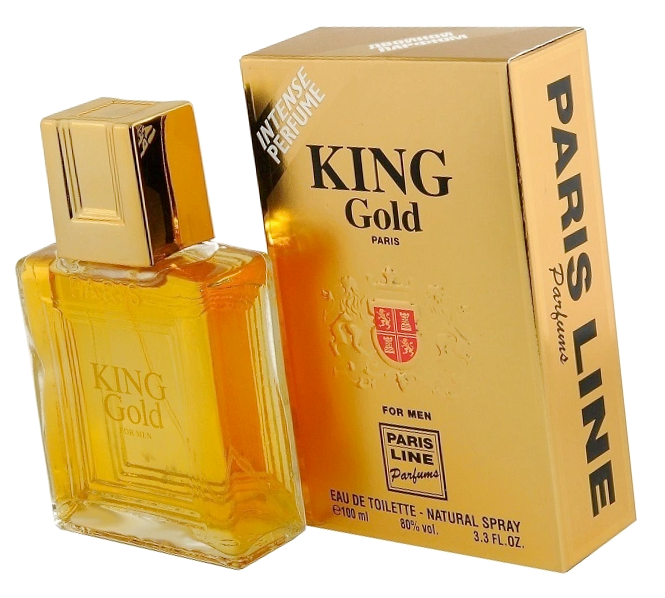 Paris Line Parfums King Gold духи мужские 100 мл - Пари Лайн Кинг Голд туалетная вода