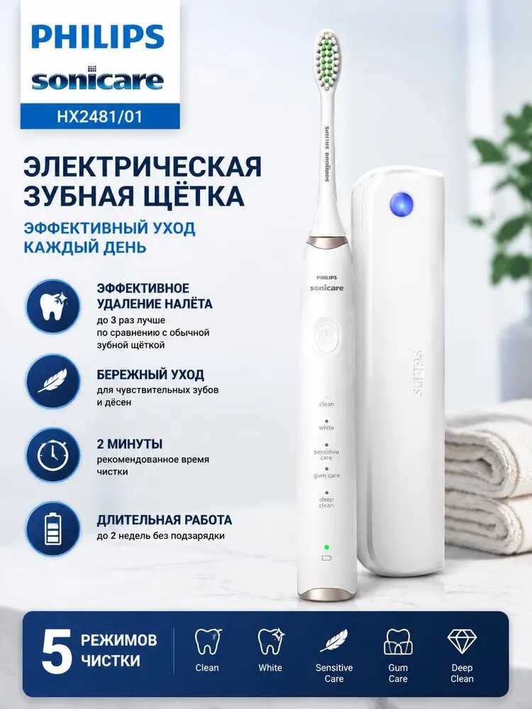 Philips Sonicare Электрическая зубная щетка