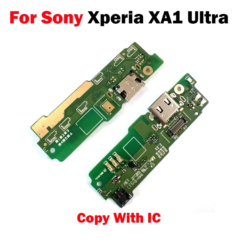 USB-порт, зарядная плата для Sony Xperia XA1 Ultra G3221 G3212 G3223 G3226, USB-порт для зарядки док-станции, гибкий кабель, запасные части