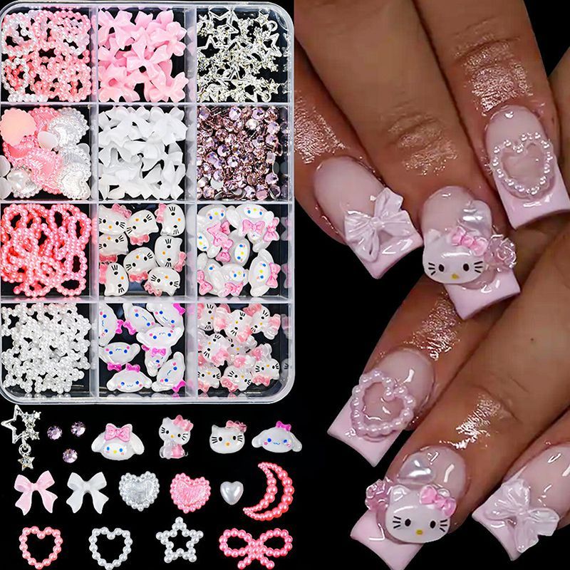 12 мультфильм Sanrio Маникюр Аксессуары