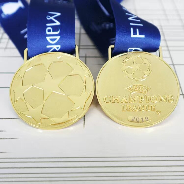 Медаль Лиги чемпионов УЕФА 2019 - Коллекционный футбольный сувенир