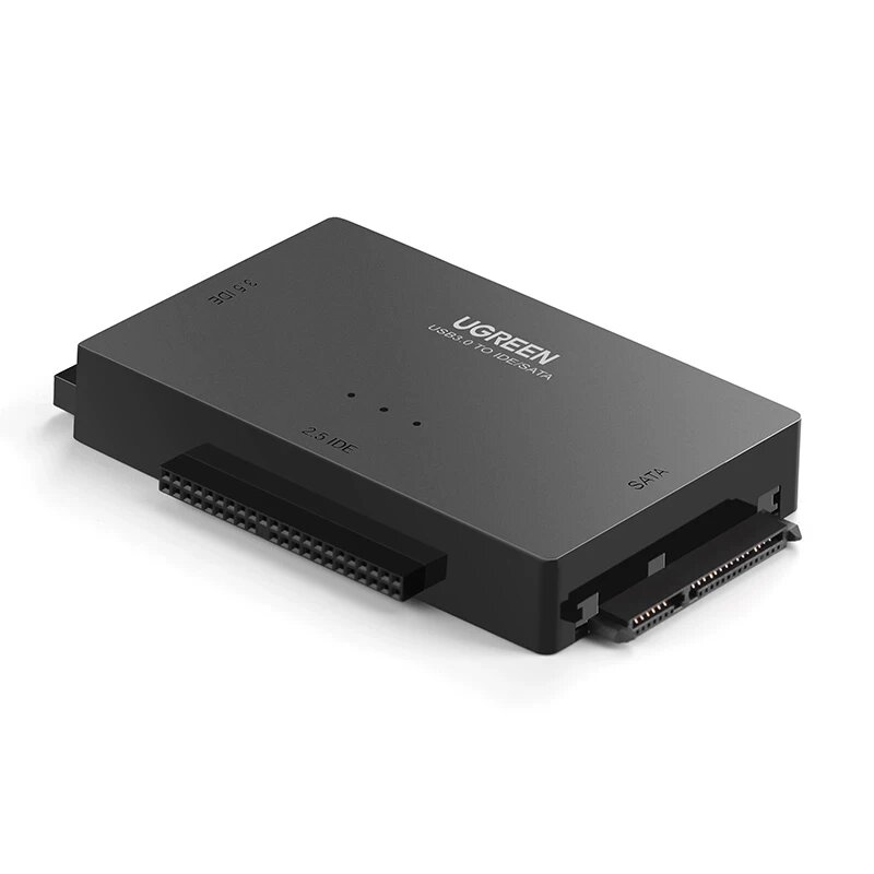 1м кабель USB 3.0 к SATA/IDE с 12В/2А адаптером питания для подключения внешних жестких дисков и SSD