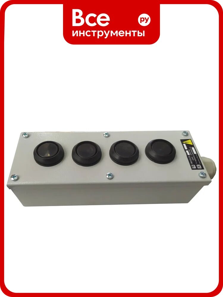 Пост кнопочный Briswik 4 поста, подвесной, металл IP54 PKU15(22)1432U3-000