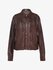 Куртка Rick Owens Alice leather jacket, размер 42, коричневый