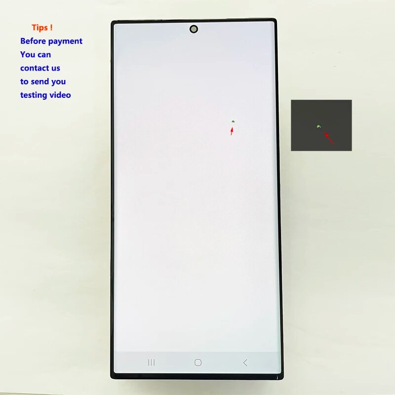 SUPER AMOLED S23U ЖК-дисплей для Samsung S23 Ultra 5G S918E S918B S918U ЖК-дисплей 861--Black Frame