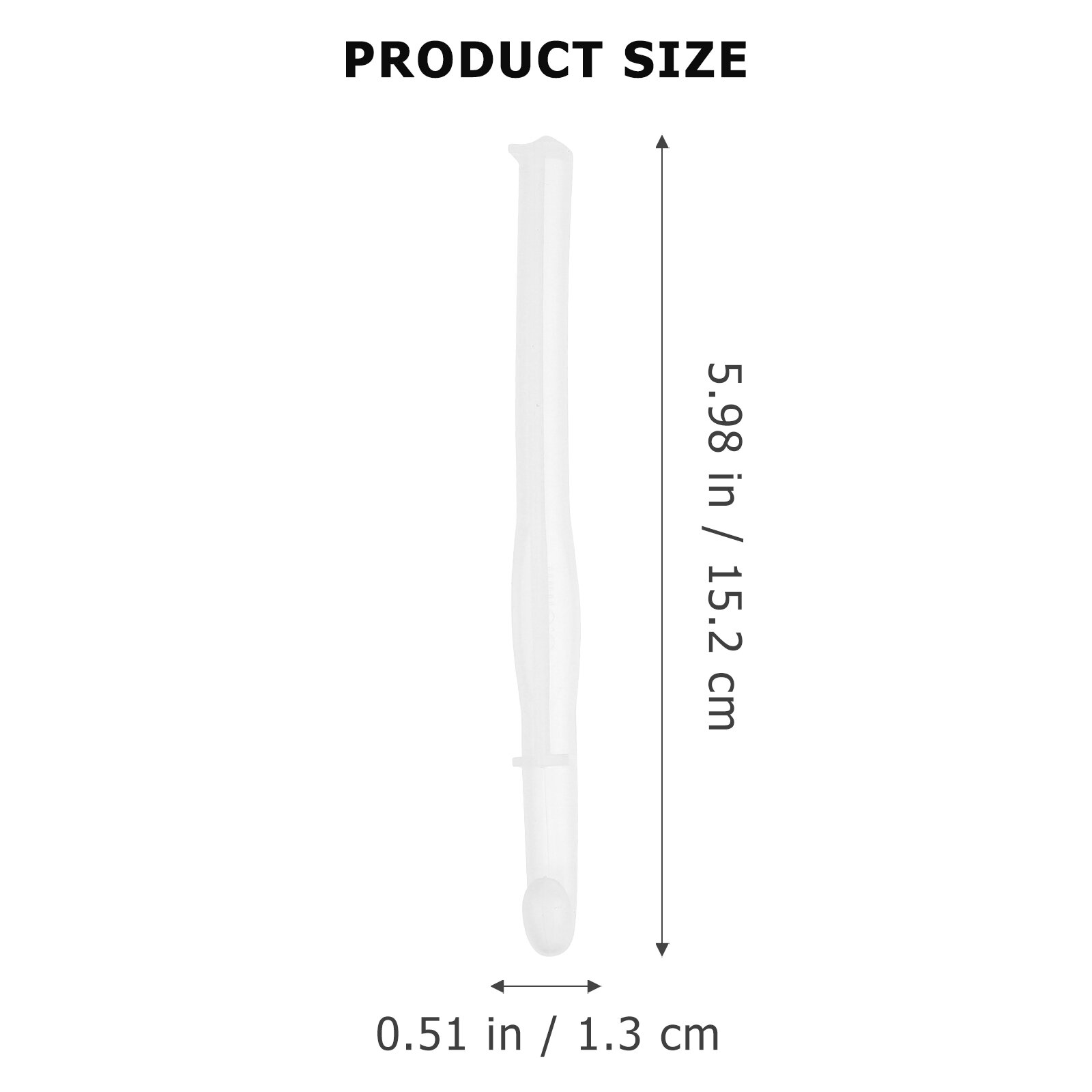 Формы Для Характерных Вязальных Крючков 10 ШтукDIY Crochet Hook Из Силикона 15 20X1 30X1 00Cm