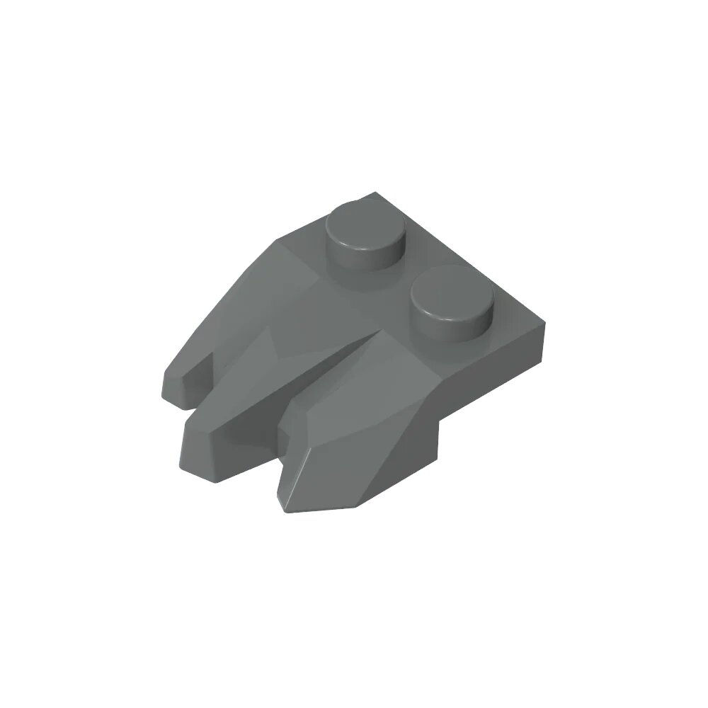 Gobricks набор деталей 10 шт. Серый, 072