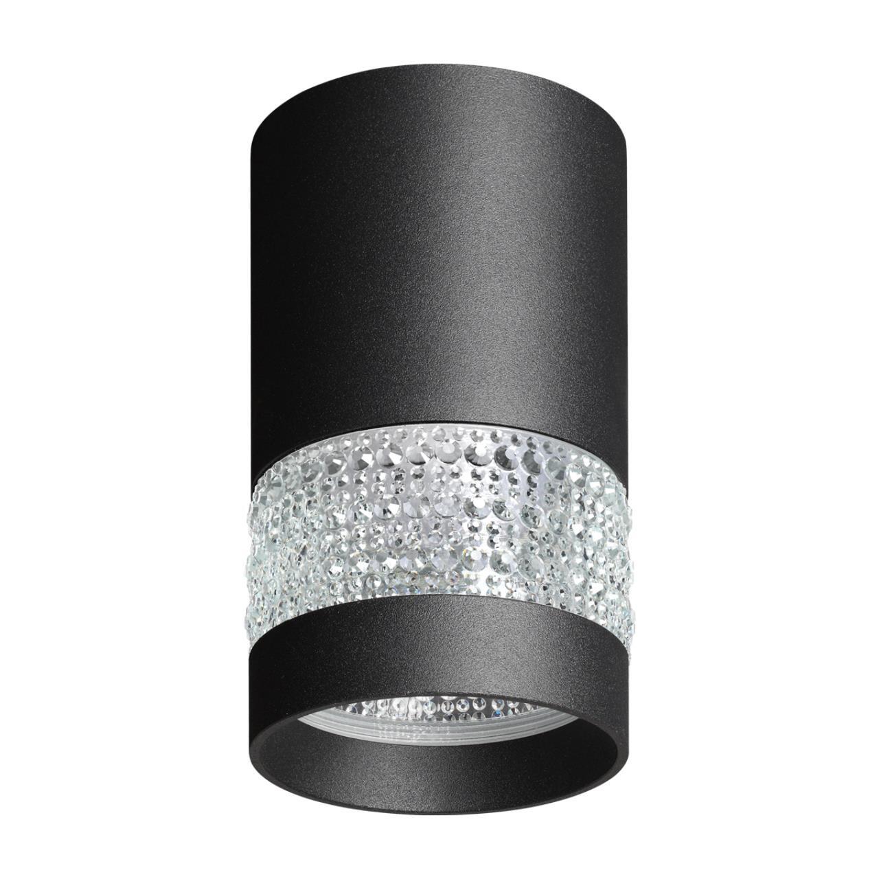 Светильник накладной NOVOTECH ELINA 370729 GU10 9W черный
