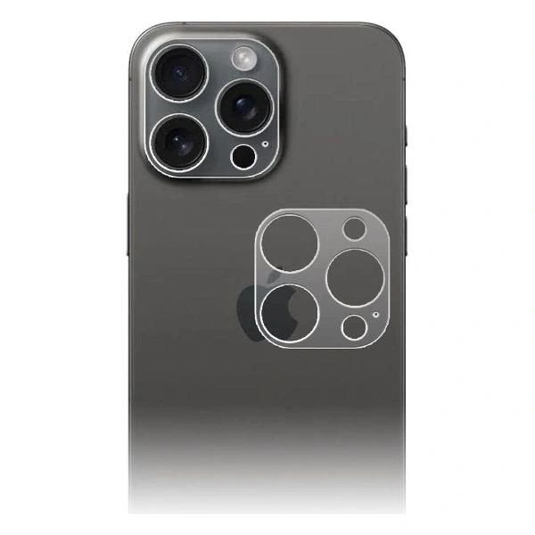 Защитное стекло для смартфона, телефона Krutoff матовое для камеры iPhone 15 Pro Max 2шт