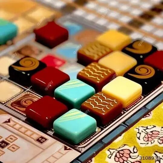 Настольная игра AZUL Master Chocolatier (Азул Шоколатье) для компании, семейная, для двоих, 2022 (8/10*) языконезависимая