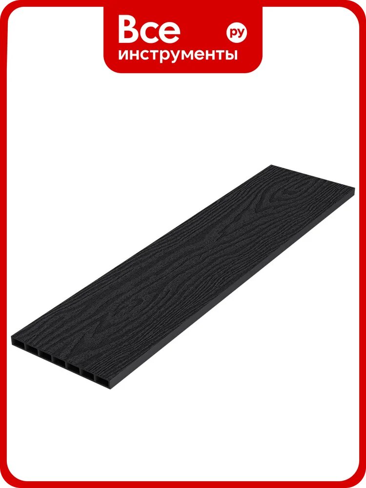 Доска грядочная Eco XL holzhof 300x25x2950 мм антрацит 3 шт GRHH3002950A