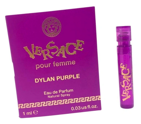 Оригинальный парфюм Версаче Дилан Перпл пробник 1 / Парфюмерная вода Versace Dylan Purple миниатюра / Сэмпл аромата