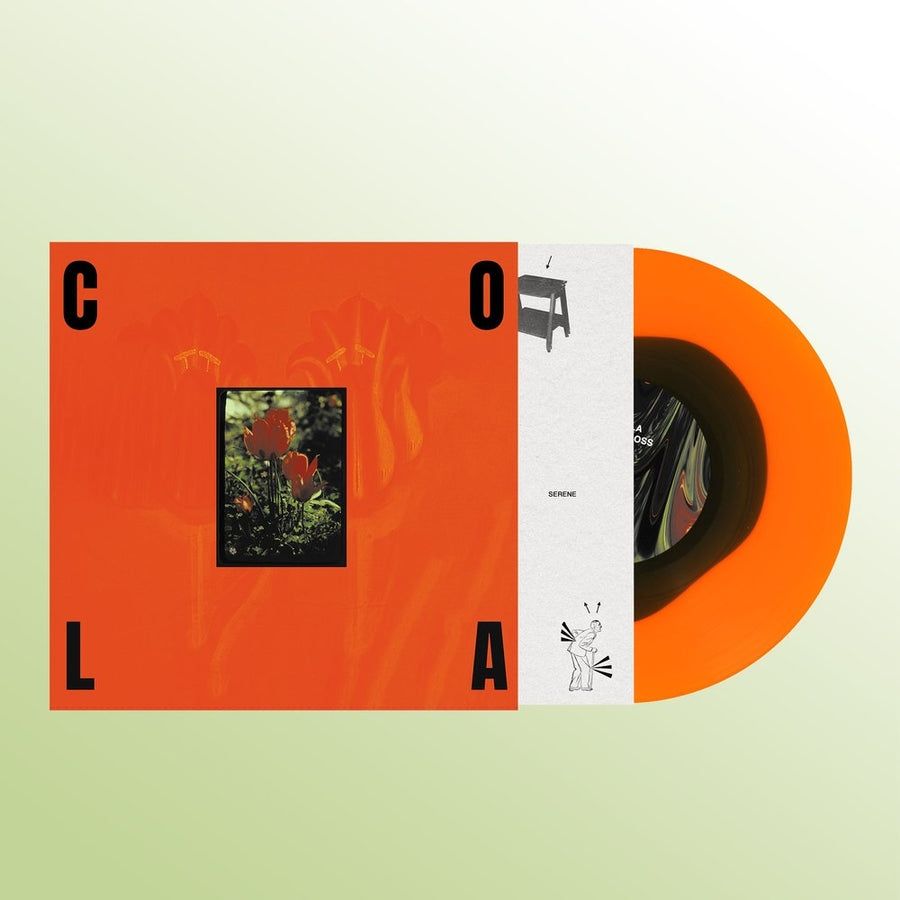Виниловая пластинка Cola - The Gloss (LP, 2024, Fire Talk) black In orange
