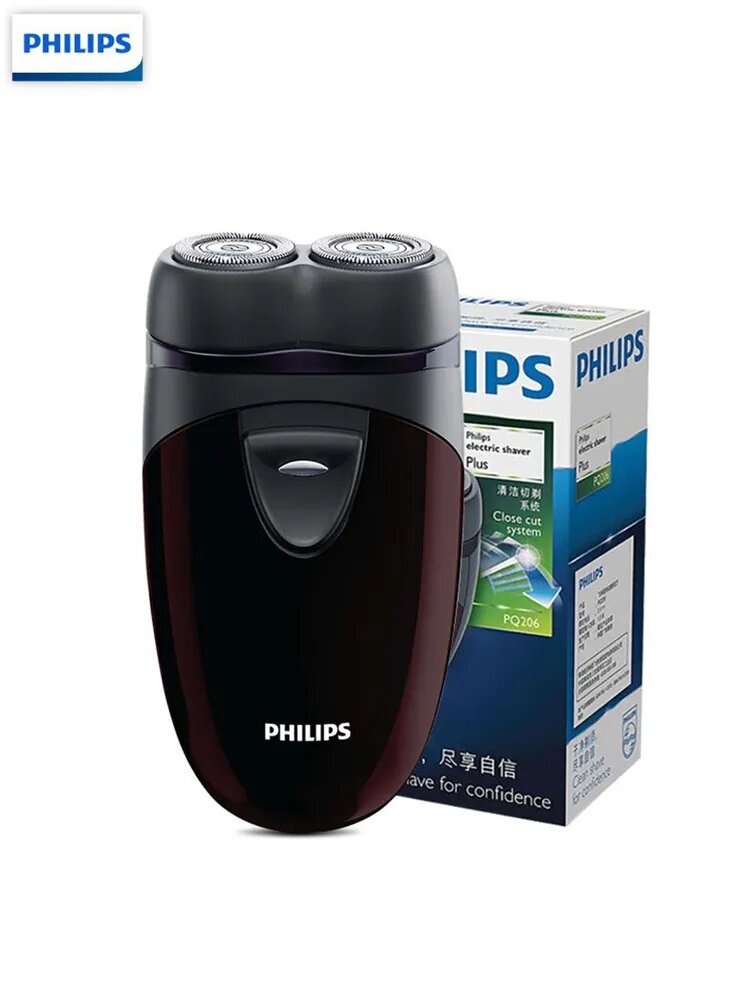 Philips Электробритва PQ206/18, бордовый