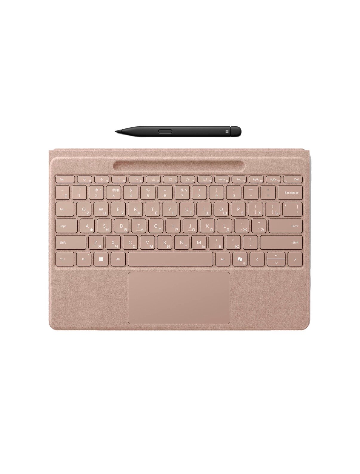 Клавиатура Microsoft Surface Pro Flex Keyboard with Copilot button (Alcantara) + Slim Pen 2 (Dune)