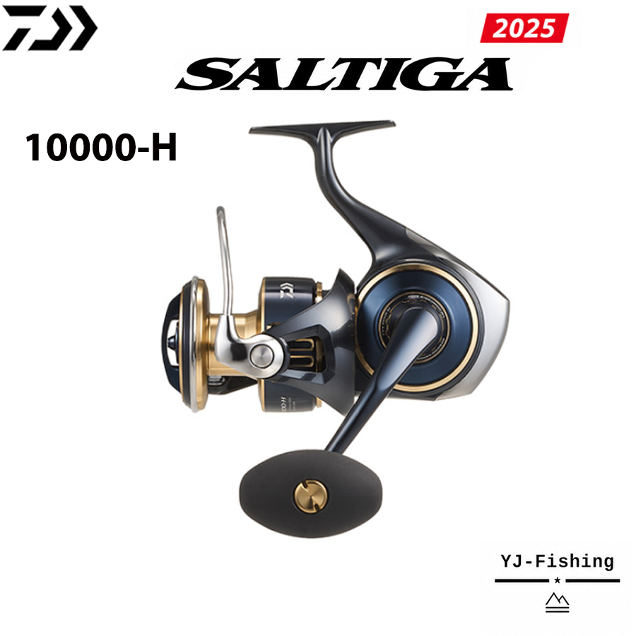 DAIWA 2025 SALTIGA 10000H Спиннинговая катушка рыболовная безынерционная для спиннинга, Япония