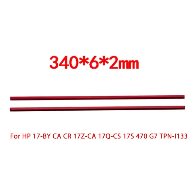 Резиновые ножки для ноутбука HP 17-BY red 2pcs