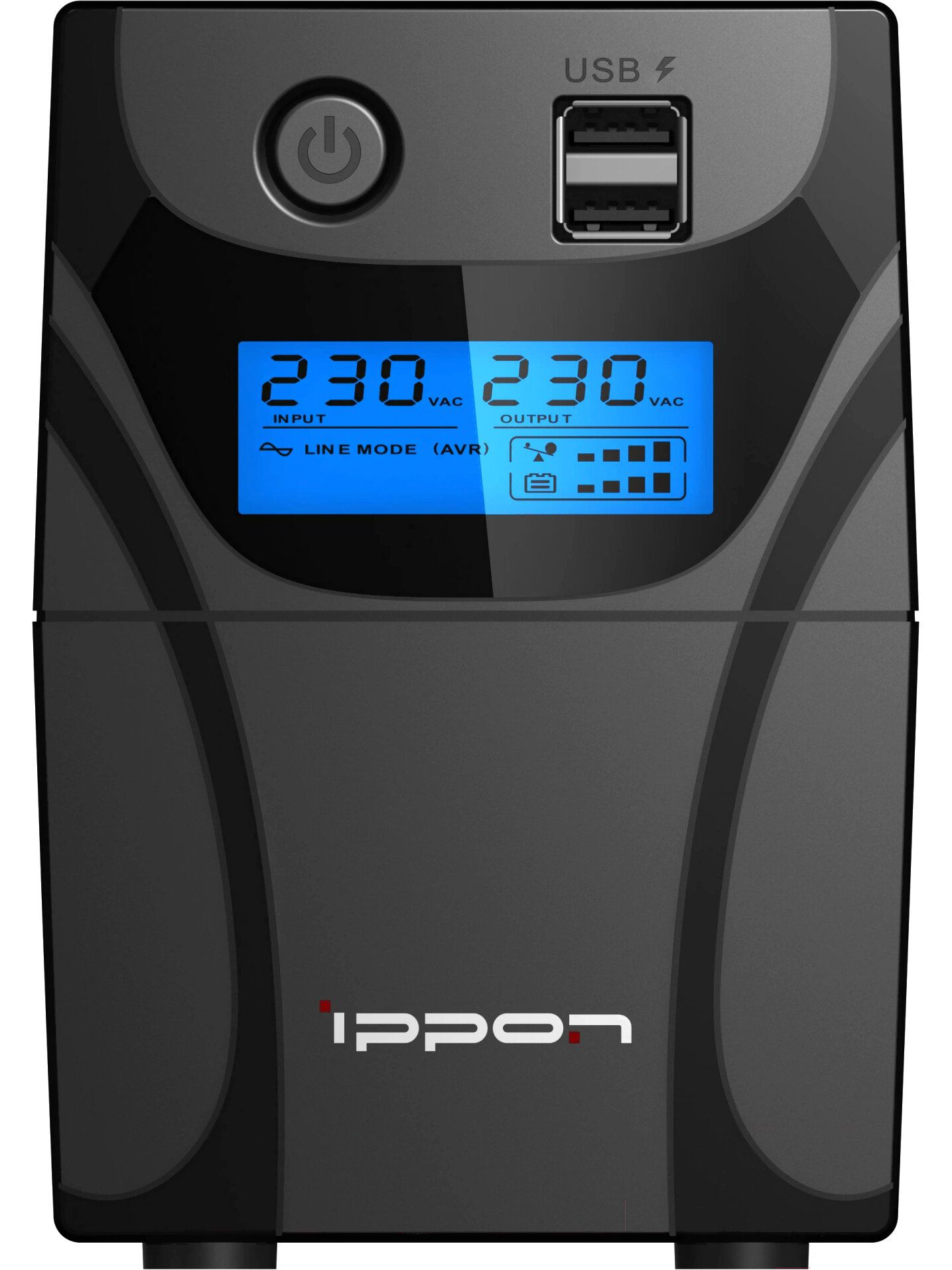 Ippon 1005575 ИБП Back Power Pro II Euro 850 480Вт 850ВА черный