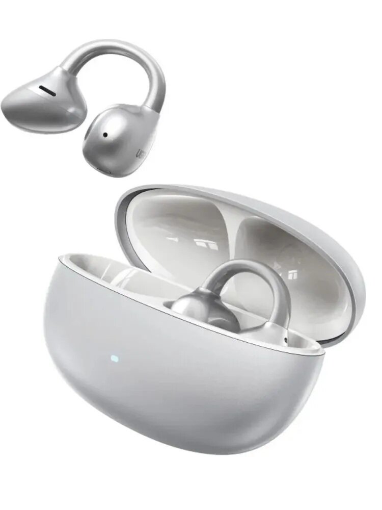Наушники Ugreen WS218 серебристый 85911 ClipBuds Pro ANC