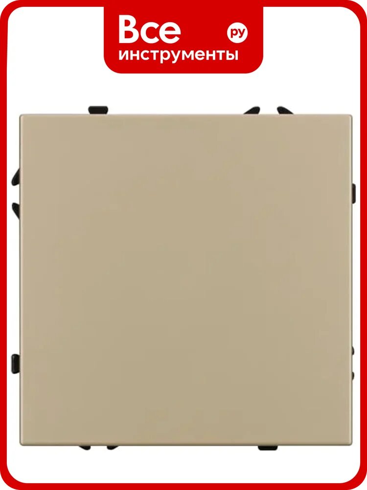 Выключатель 1 клавишный Arlight ARL NOBE софт-тач золотой песок SWT-MK01-SFPL-GD 1шт 054244(1)