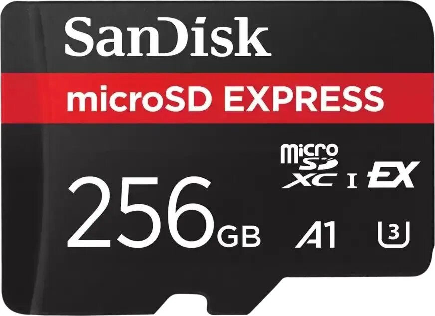 Карта памяти SanDisk Express microSDXC 256 ГБ, SDSQXFN-256G-GN4NN