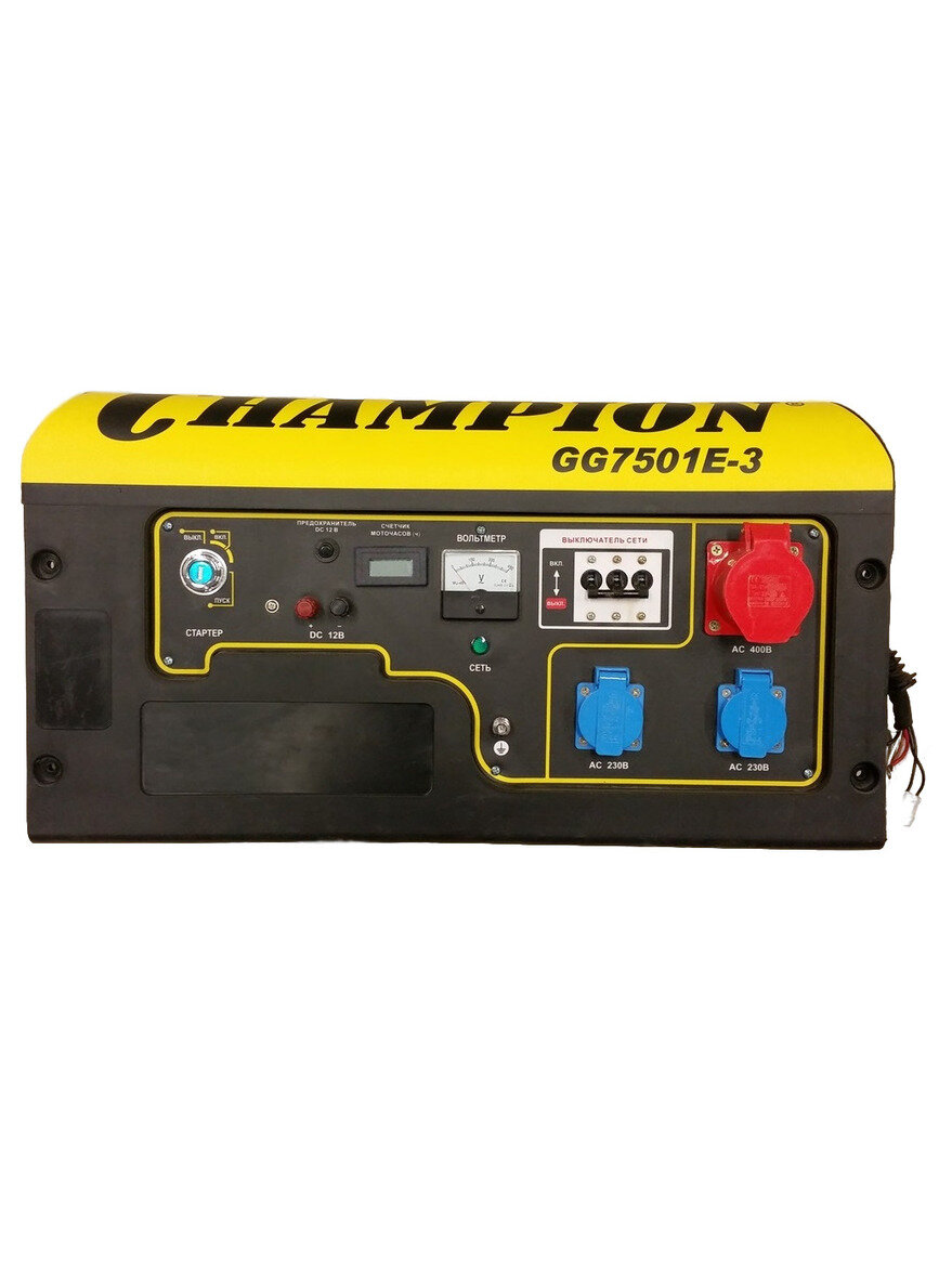 Панель до 06,2017 для генератора CHAMPION GG7501E-3
