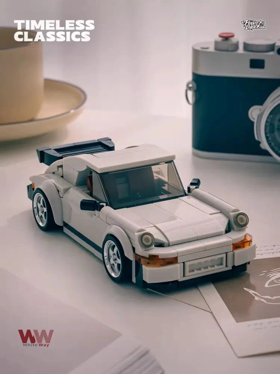 Конструктор Power Block 930 Turbo (343 дет.), PB8816, масштаб 1:32, серия Timeless Classics