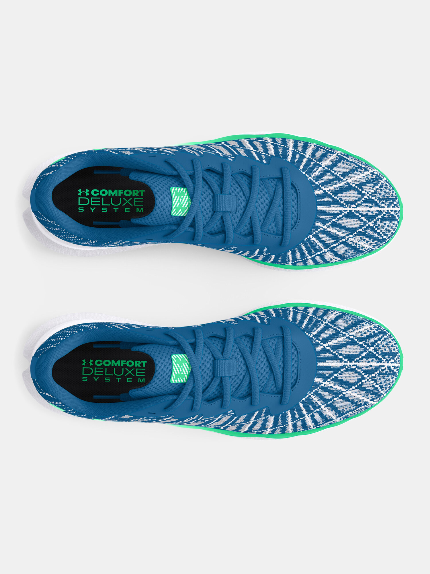 Кроссовки Under Armour Charged Breeze 2, размер 11 US, синий — фото 1