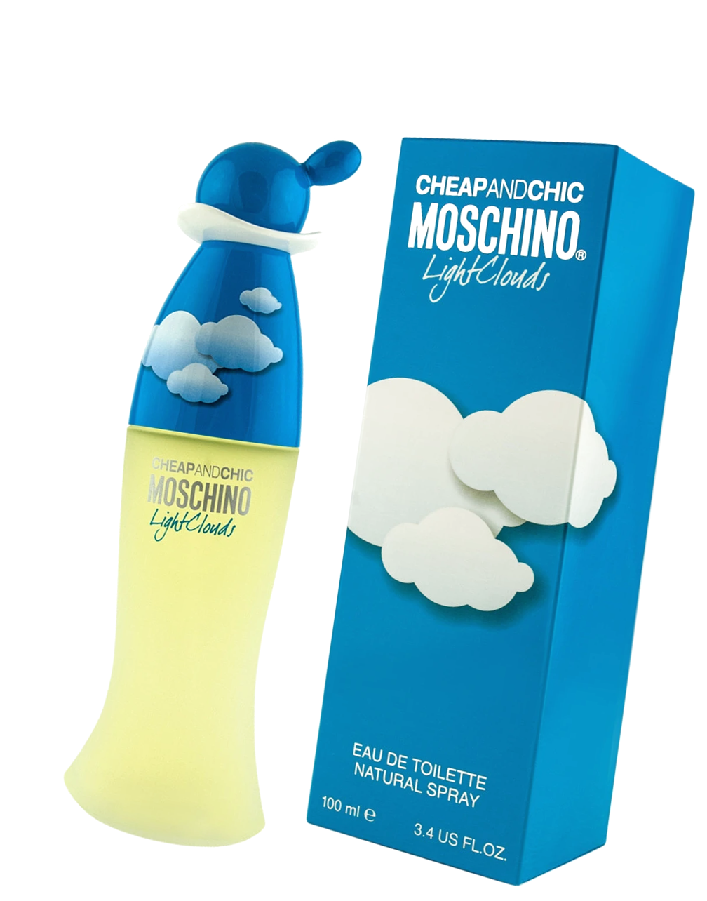 Аромат Москино Облако 100 мл женский - Moschino Cheap and Chic Light Clouds